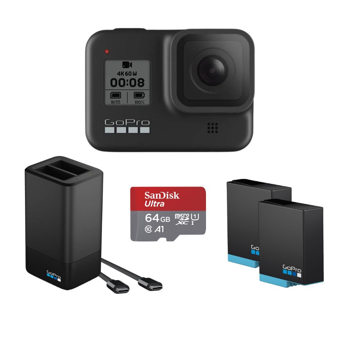 GoPro Hero 8 Bundle | Lightchasers Rentals