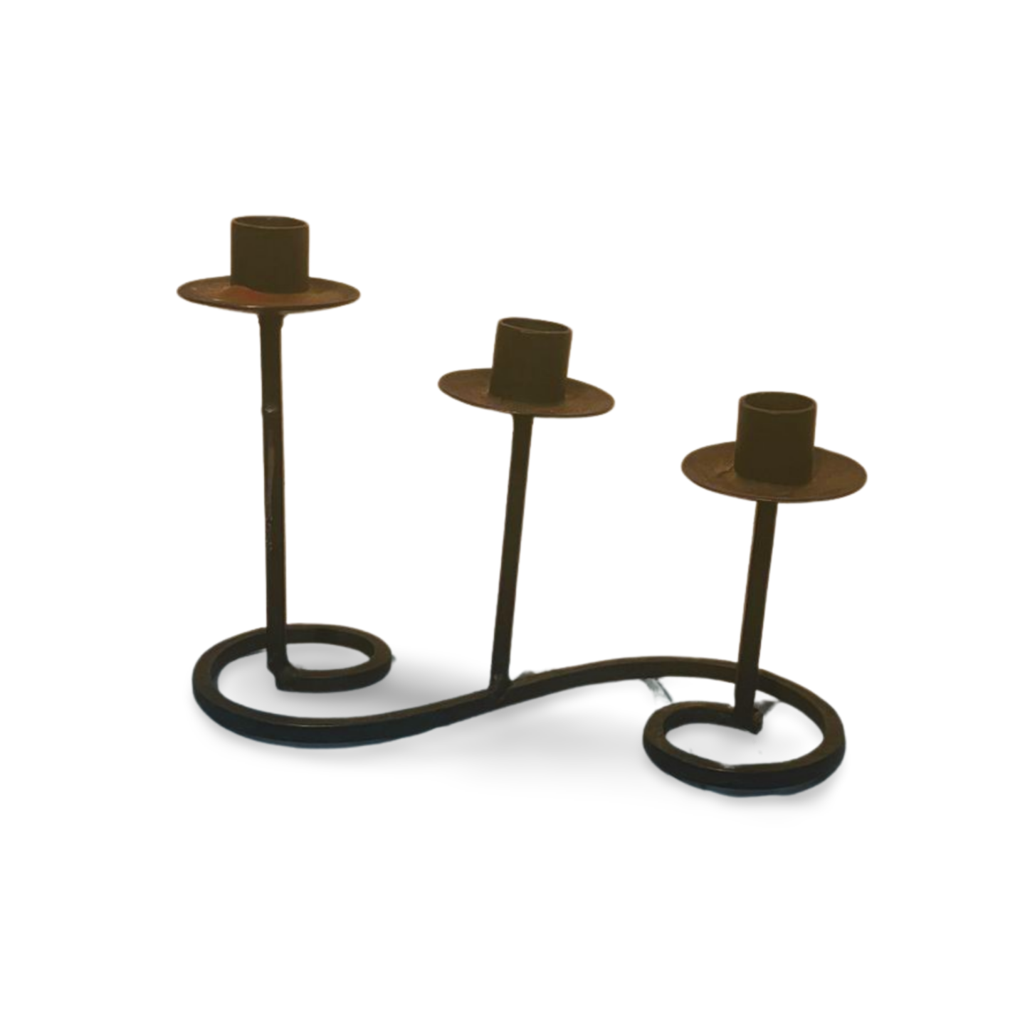 Candelabra - Black Metal 3 Flame | Theatre Props Hire | Small Props ...