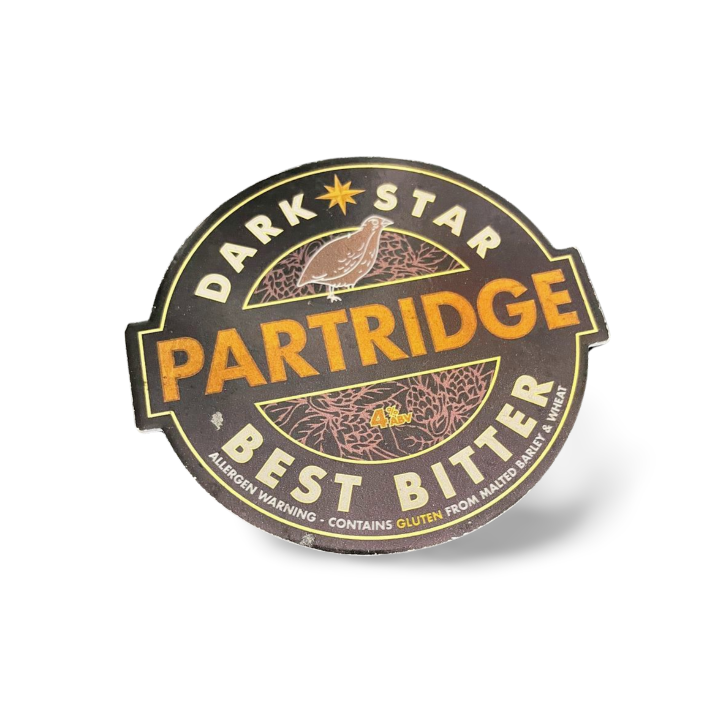 Beer Pump Sign - Partridge Bitter | Theatre Props Hire | Small Props ...