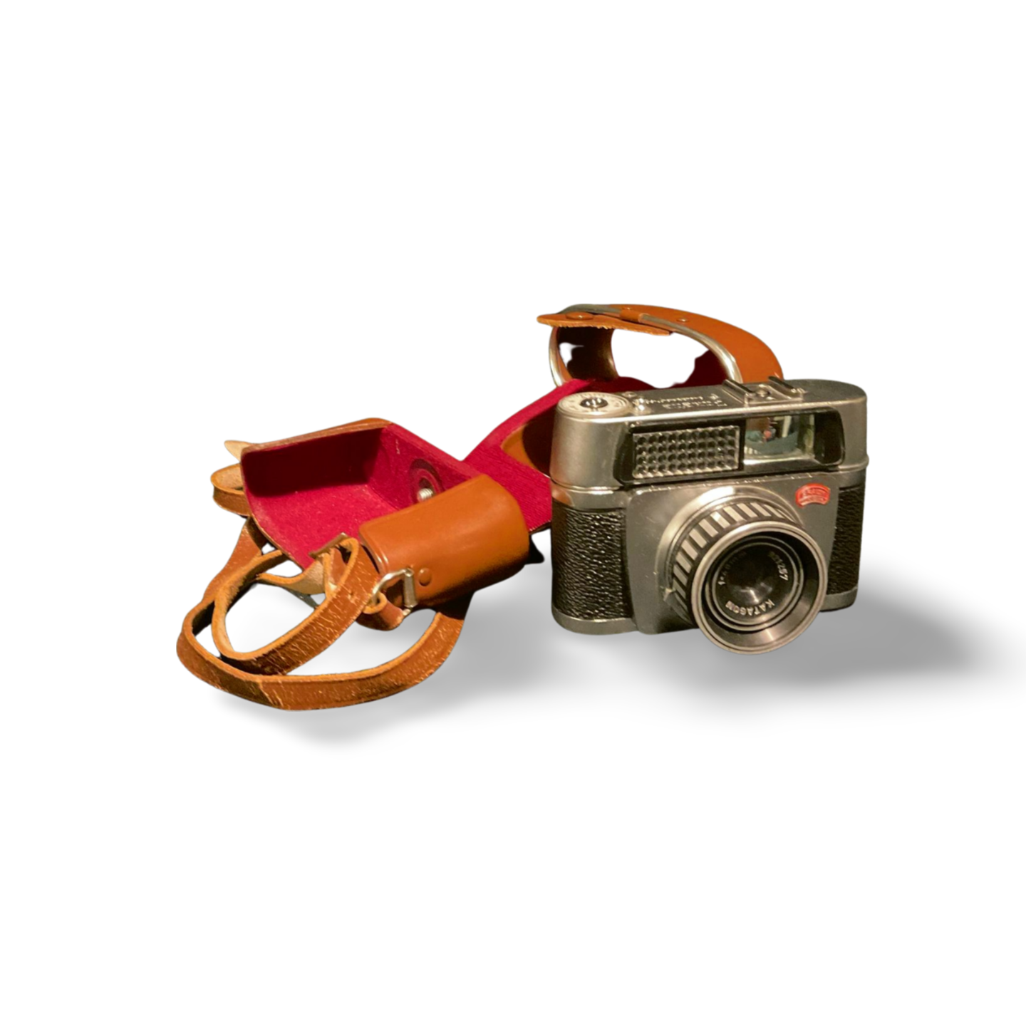 Camera - 1960s in Brown Case, Type 1 | Theatre Props Hire | Small Props ...