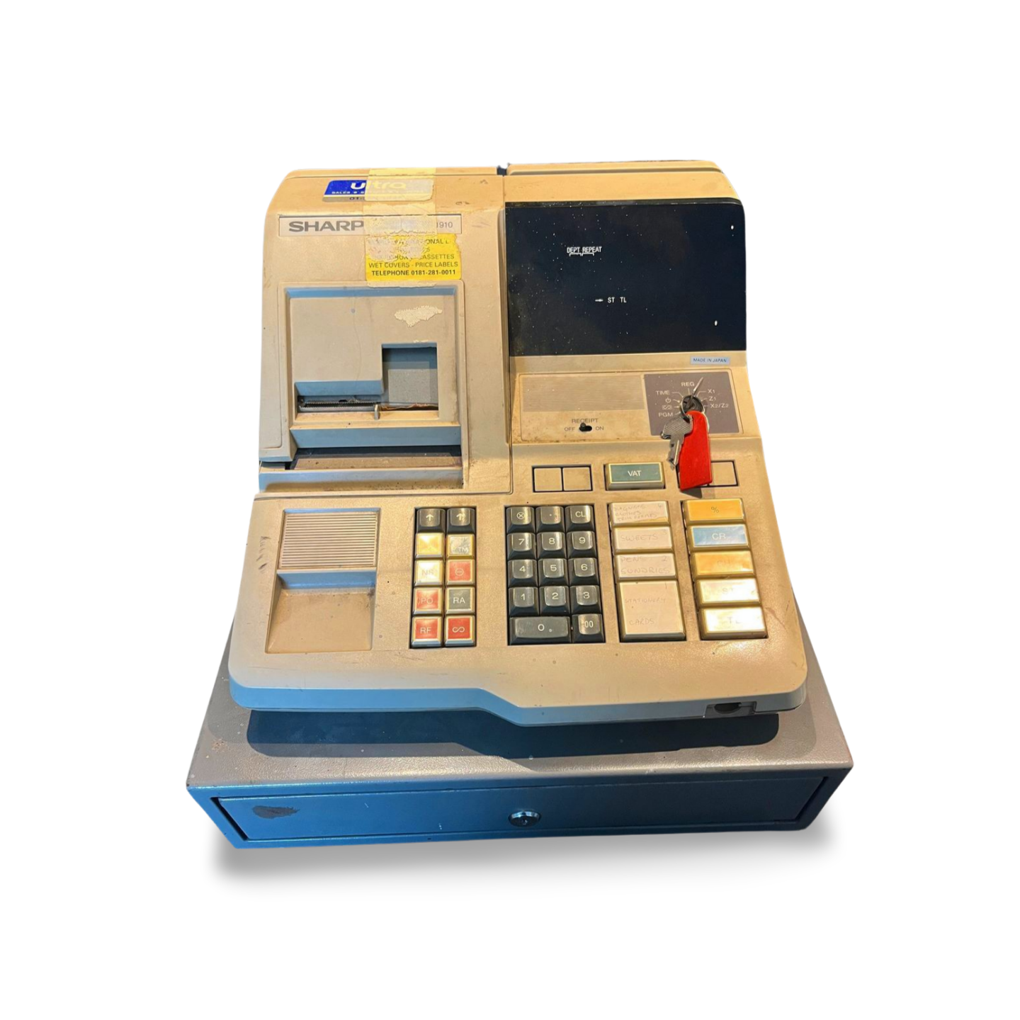 Cash Register - Sharp | Theatre Props Hire | Small Props & Set Dressing