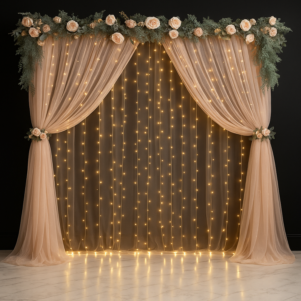 LED Light Backdrop 10Ftx10Ft Warm Tone | S.N. LaVie Event Rentals ...
