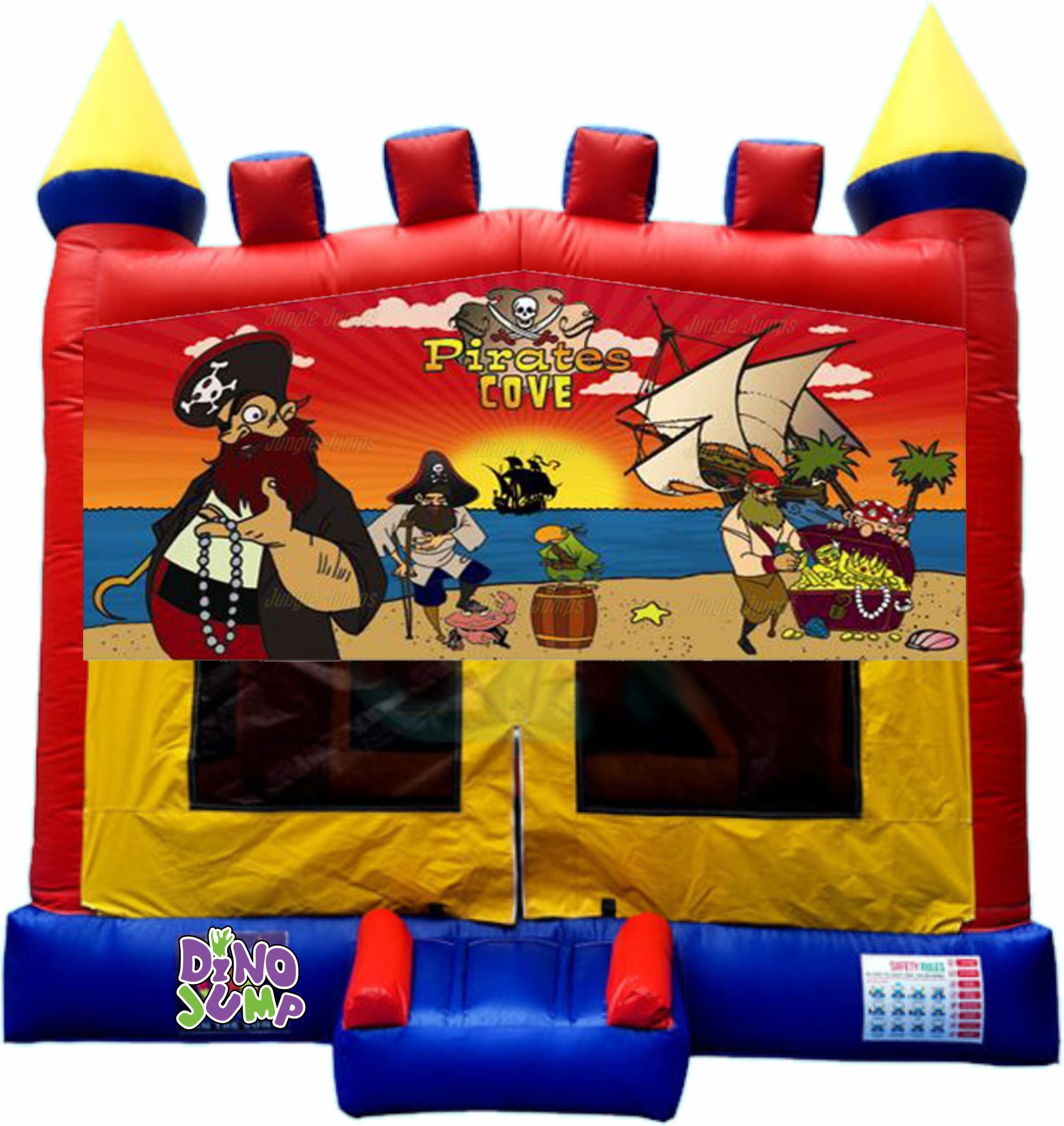 Pirate Bounce House Rental | Houston & Humble TX | Dino Jump USA ...