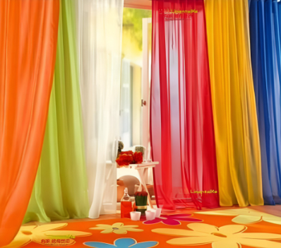 5'x7' Rainbow Sheer Backdrop Panels | Occasion Source