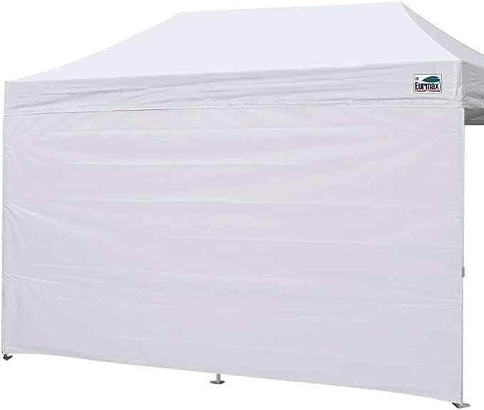 10 x 20 ft White Canopy Solid Side Wall | Party & Event Rentals in Cypress, TX - Occasion Source