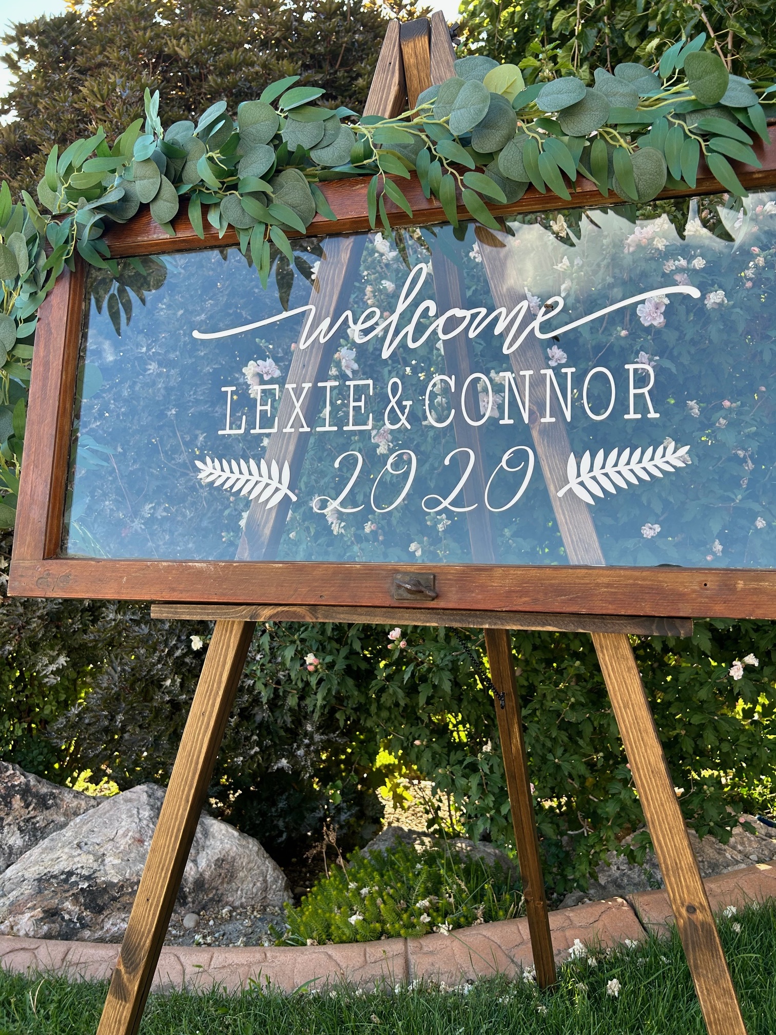 Vintage Window Sign for rent. Personalizable for your event. | Make It ...