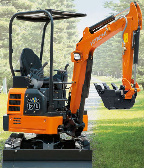 Hitachi ZX17U-5A Mini Excavator with Quick Tilt Hitch & AllTrades ...
