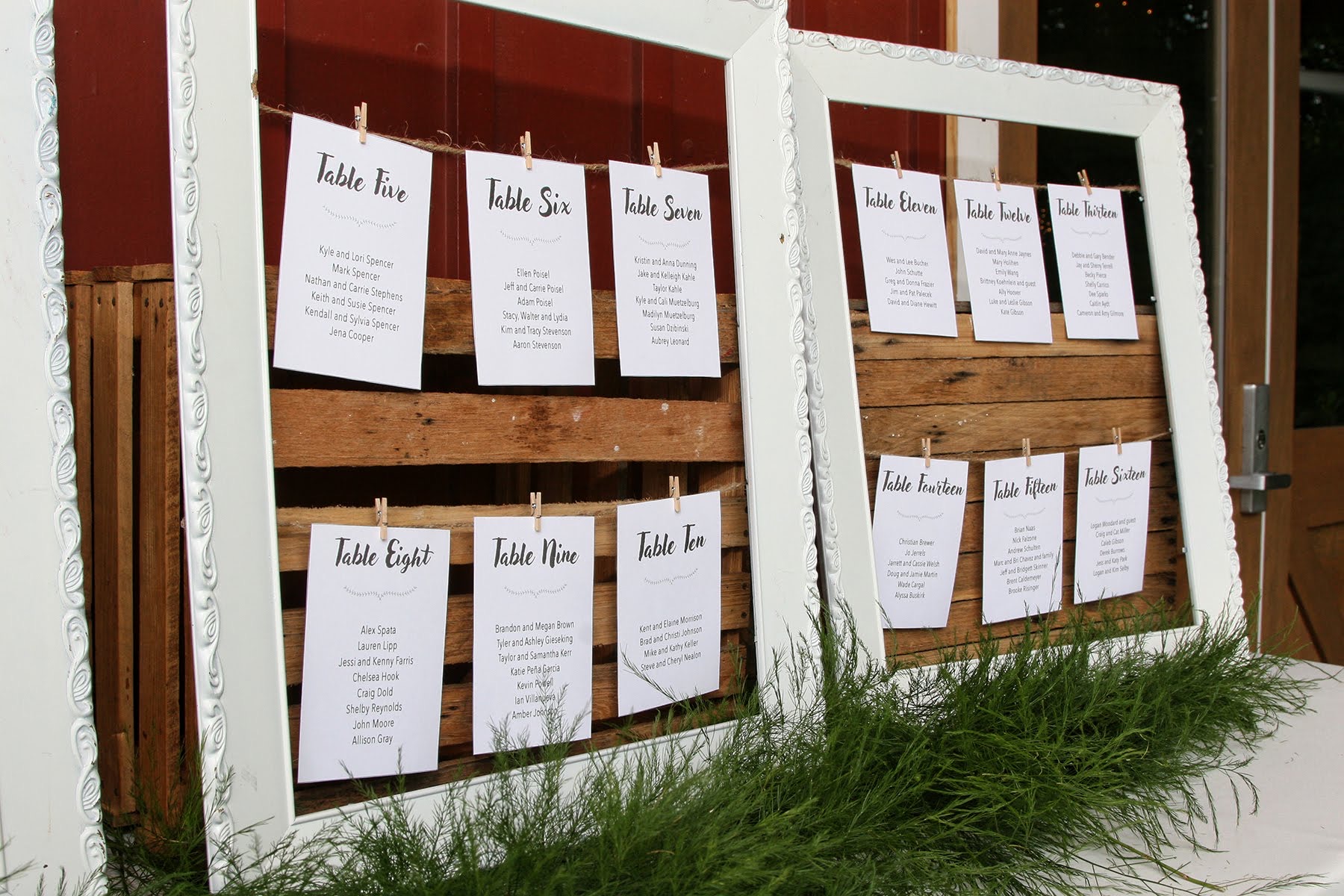 Frames with Clips | Nerdy Fox Rentals & Designs