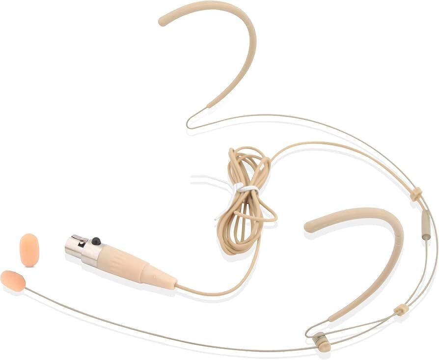 Over ear microphones to hire | Peachy Productions AV event equipment hire