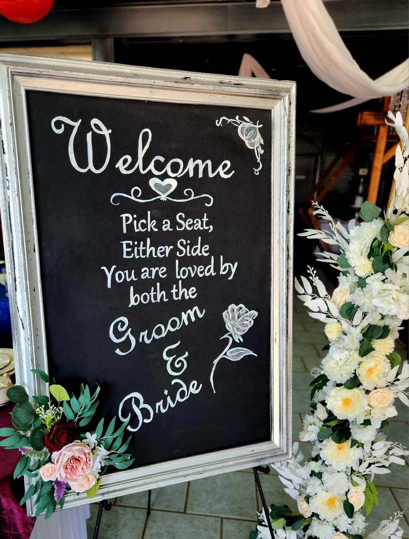 Large Wedding Signs | Party Rental