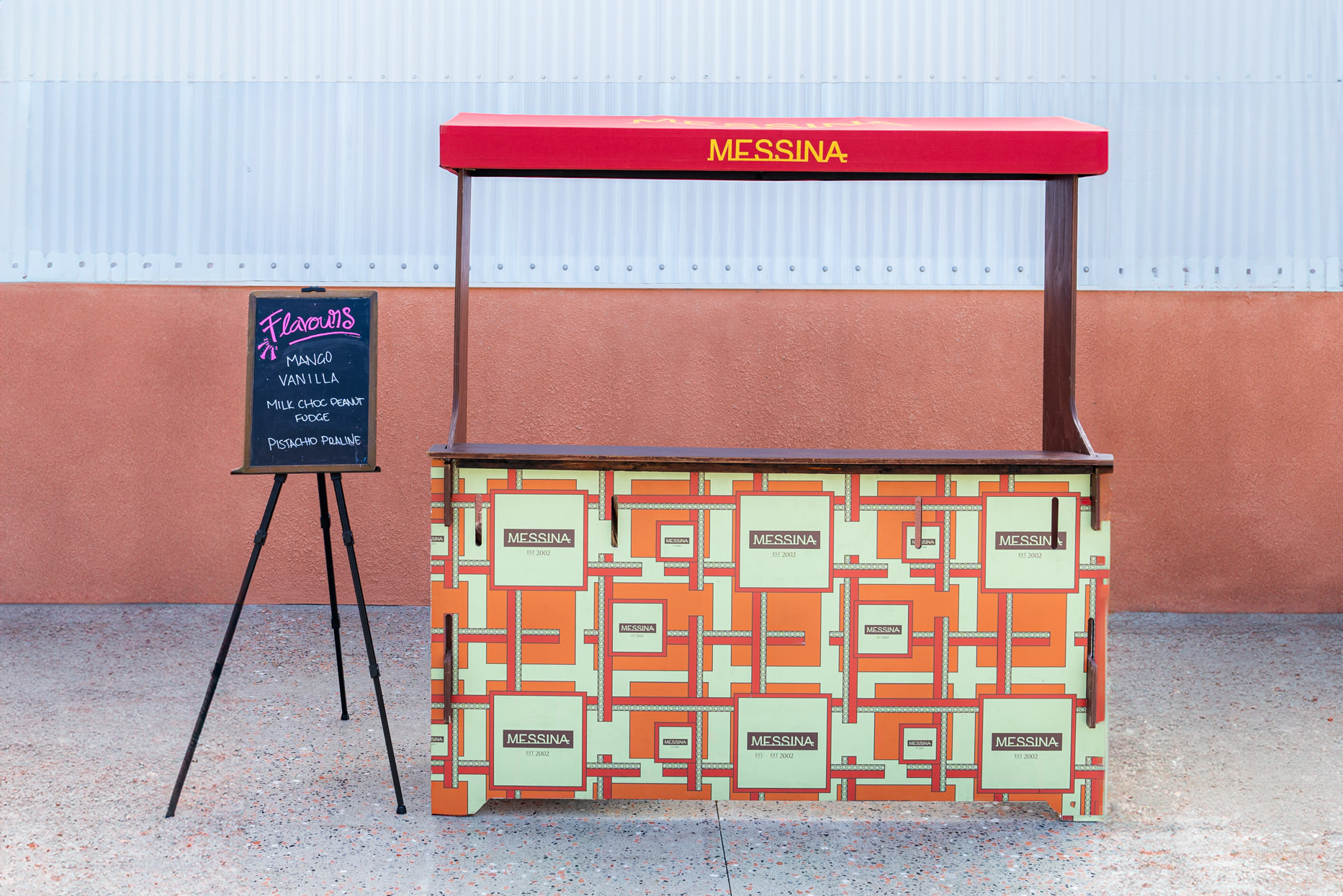 Messina Gelato Stand | Cart Hire | Gelato Messina Australia