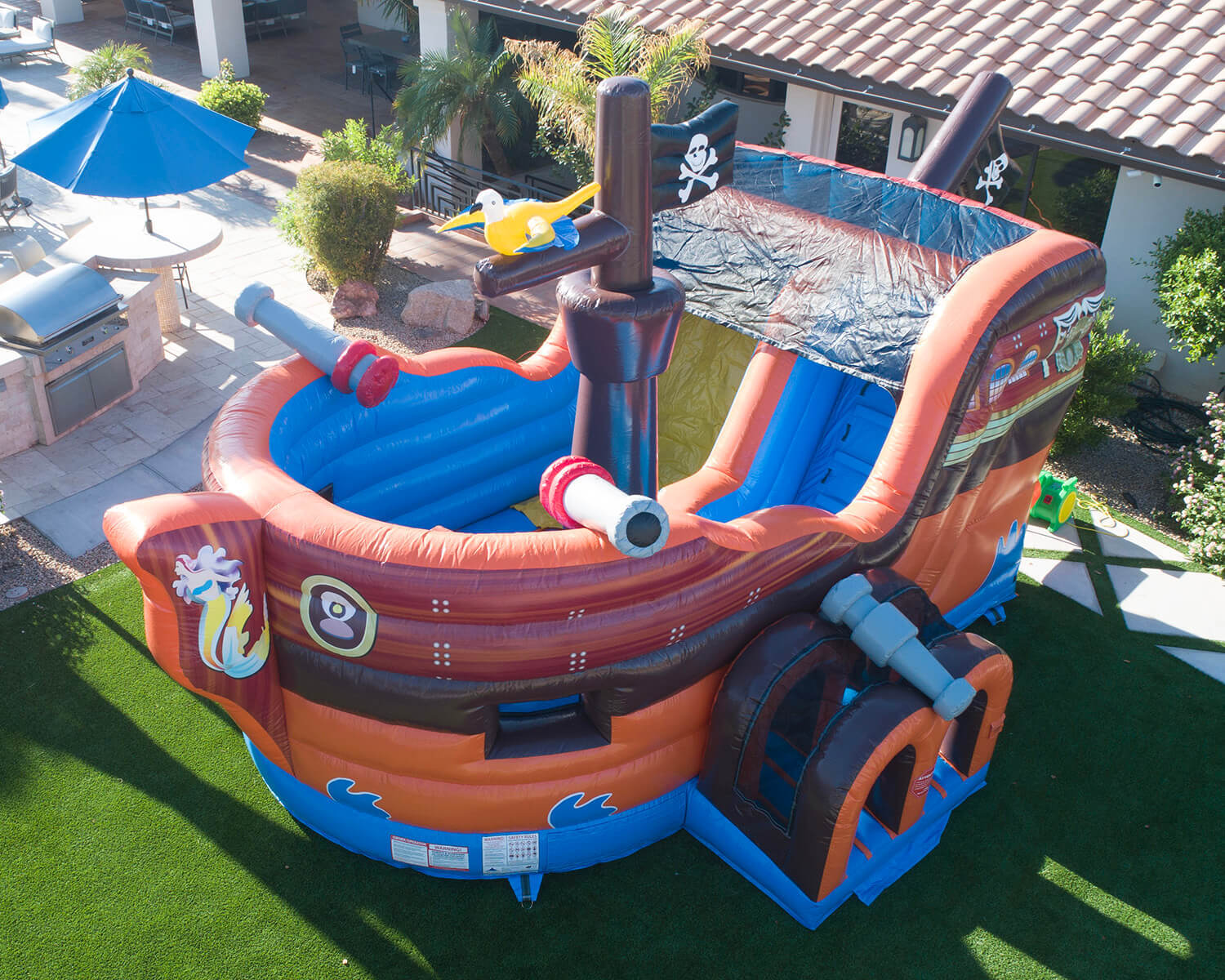 Pirate Ship Bounce House | Arizona Outdoor Inflatables Bounce Houses ...