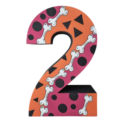 S1981 Flintstone Number 2 | Dazzling Props