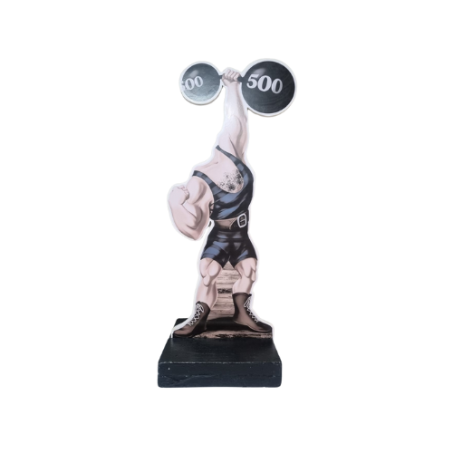 S1957 Vintage Circus, Strongman - Photoboard | Dazzling Props