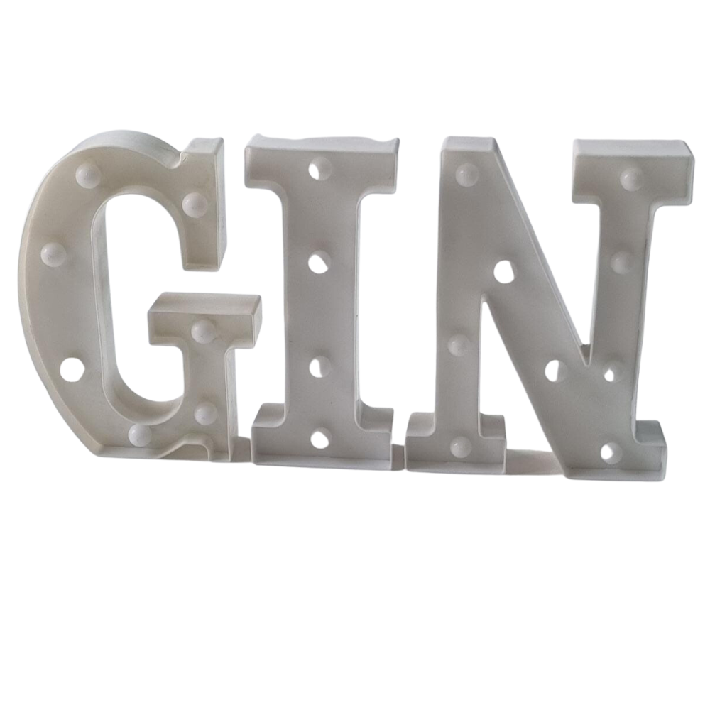 S1879 Mini Marquee Letters - GIN | Dazzling Props
