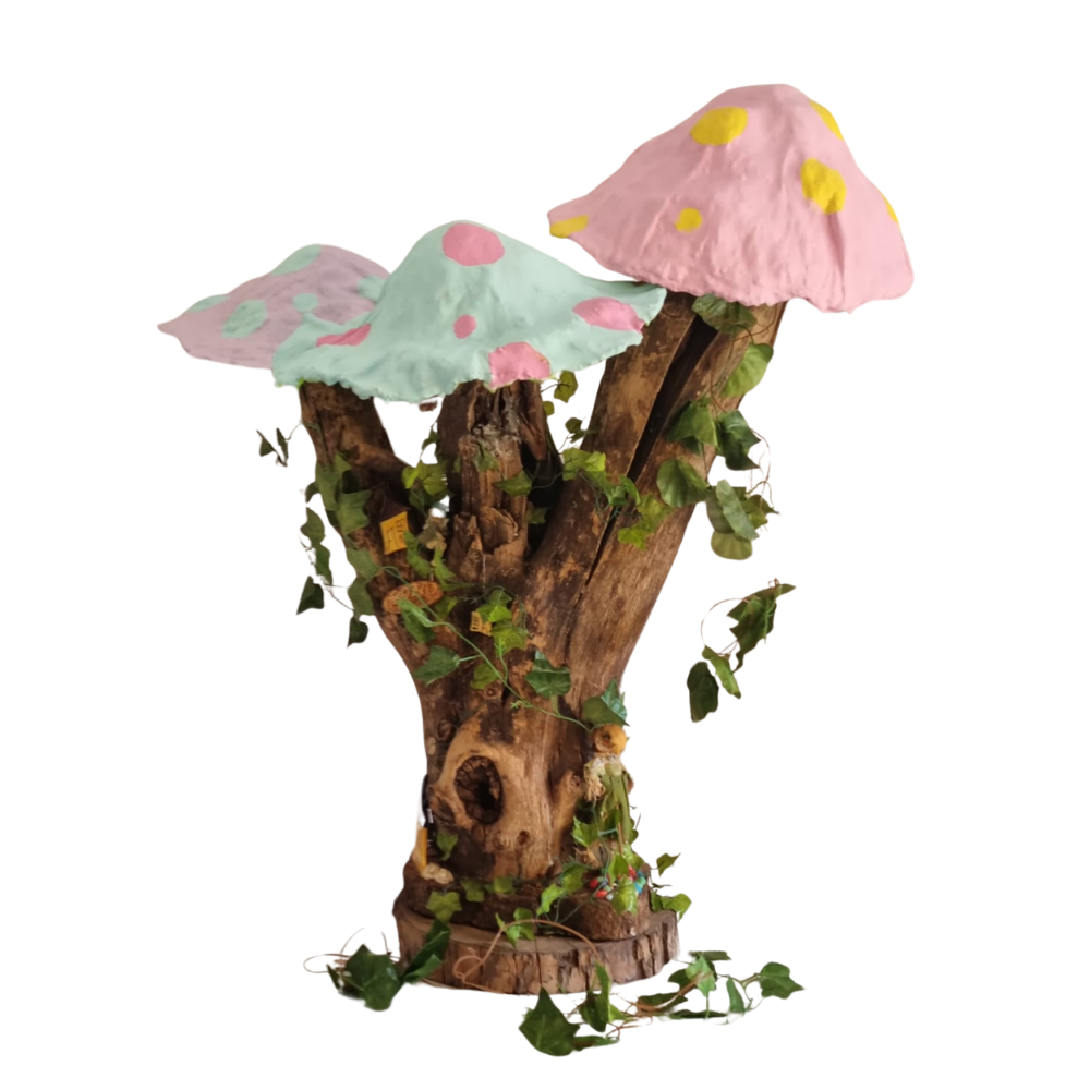 S40 Grotto Mushroom Log - 1m High | Dazzling Props