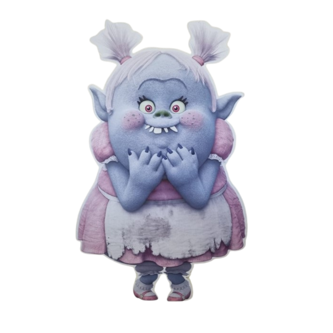 S1797 Trolls - Bridget Large Cut Out - 1.2m High | Dazzling Props