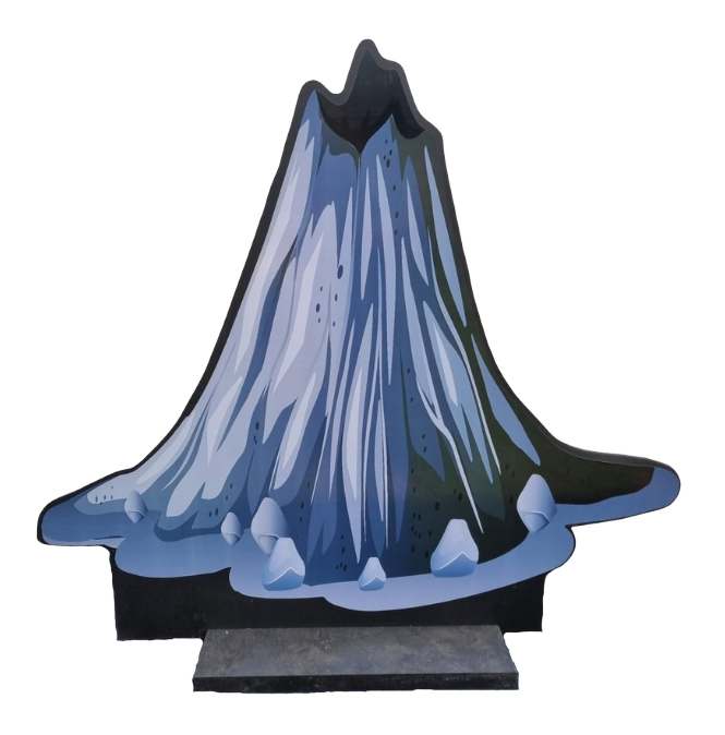 S1840 NEXT LEVEL - Volcano Cut-out - 1.14m High | Dazzling Props
