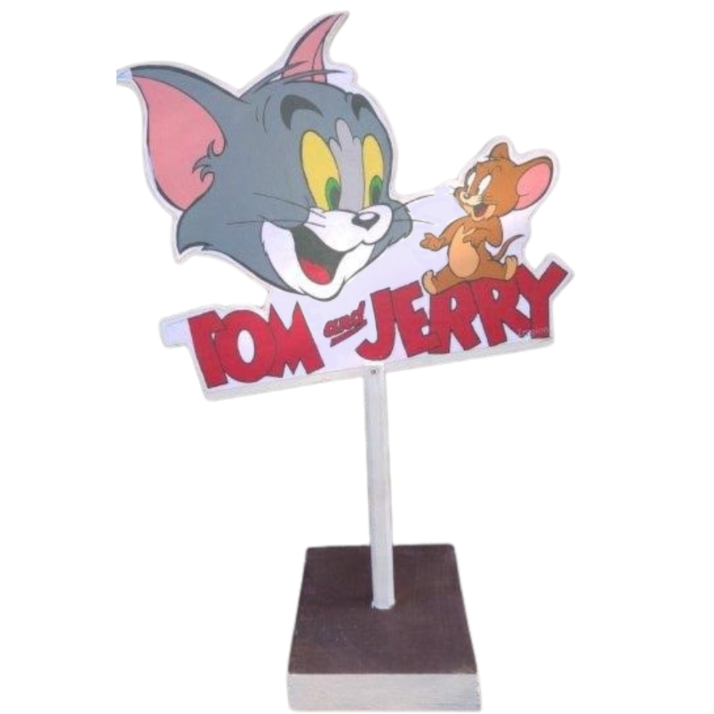 S837 Tom & Jerry Double Sided Cut Out | Dazzling Props