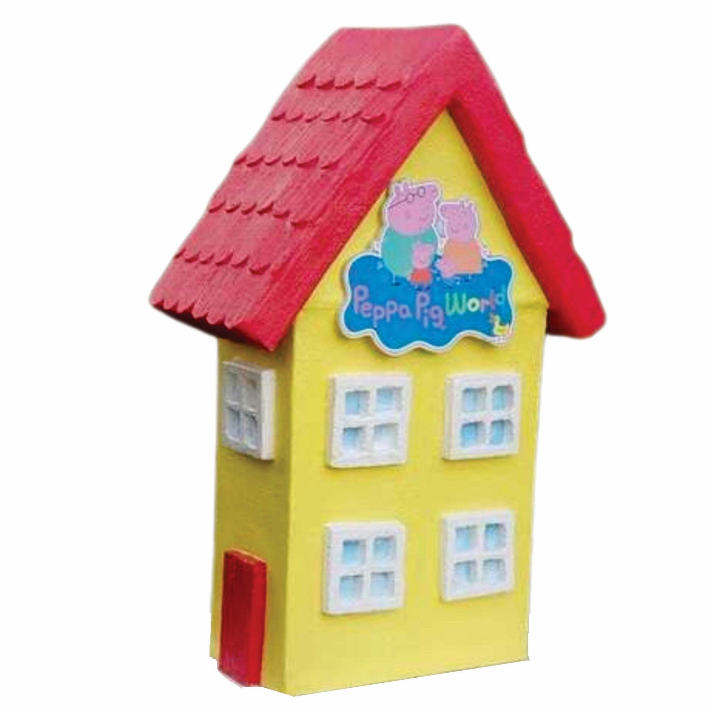 S1369 Peppa Pig House - 1m High | Dazzling Props