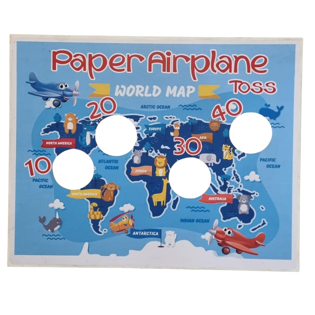 S45 Paper Airplane Toss | Dazzling Props