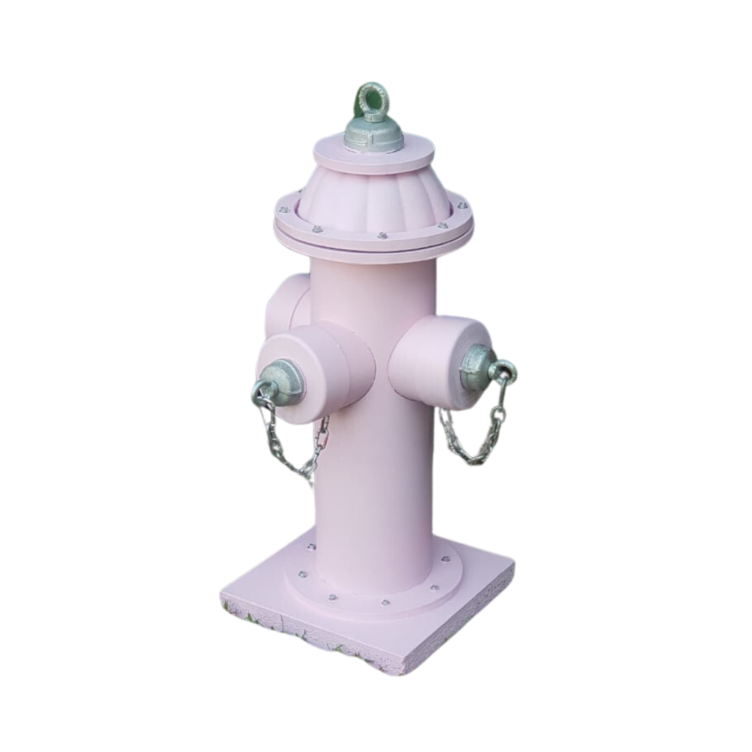 S1572 Fire Hydrant - Pink or Red | Dazzling Props