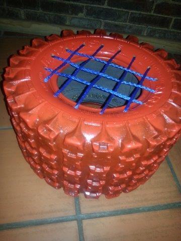 S20 Kids Tyre Chairs - Red | Dazzling Props