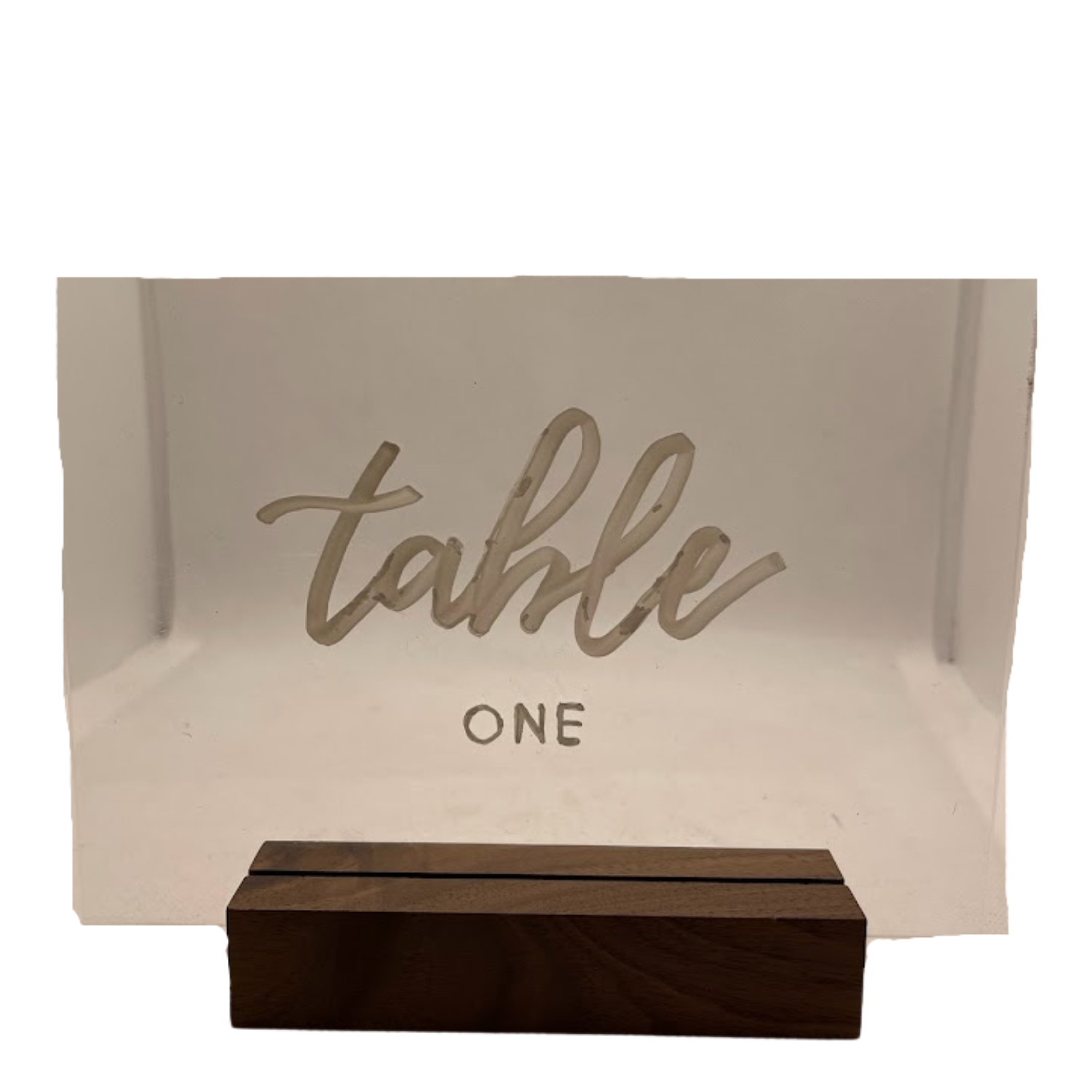 Rectangular Acrylic Table Numbers | Revel & Flourish Minneapolis Event ...