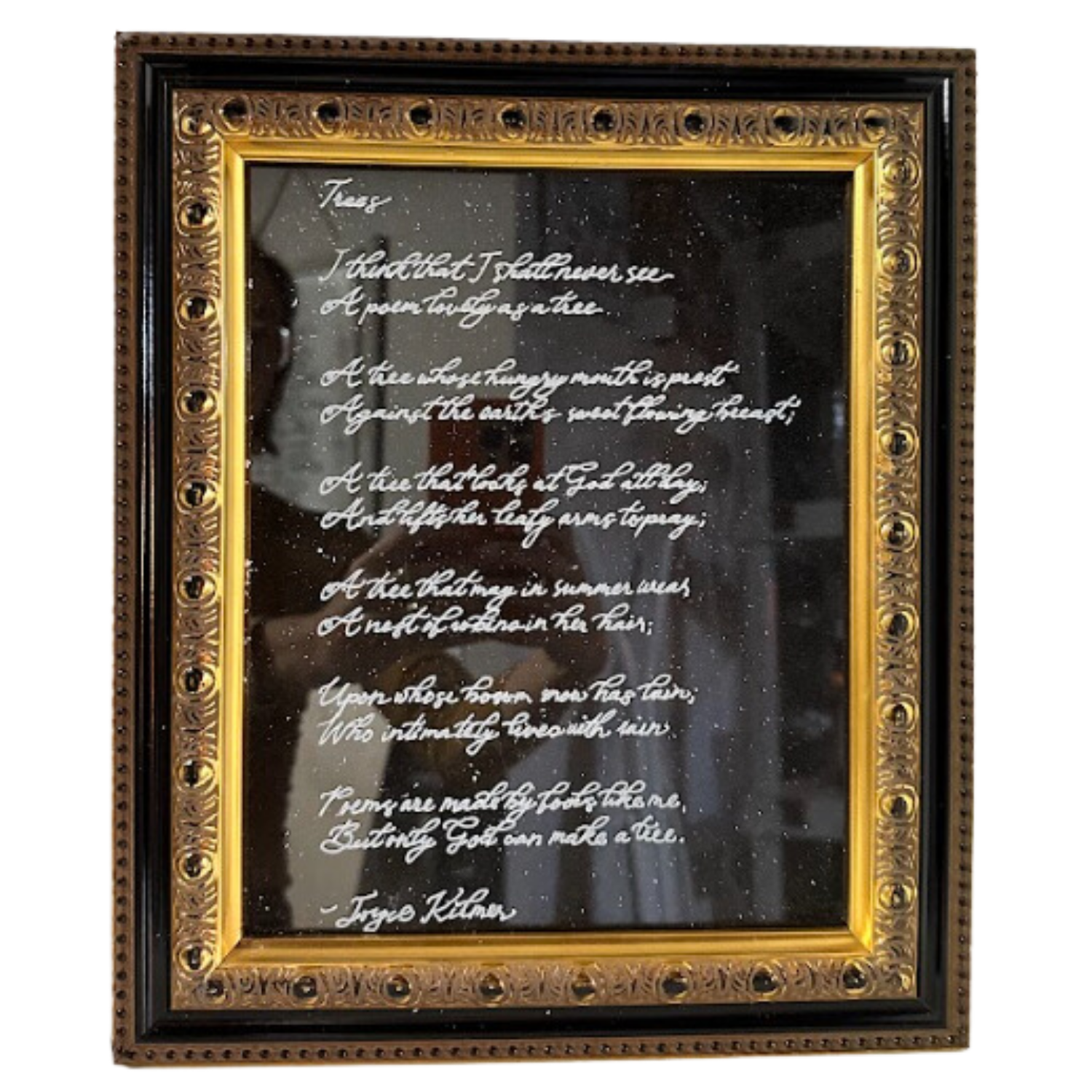 Black & Gold Detailed Frame 8'x10' | Revel & Flourish Minneapolis Event ...