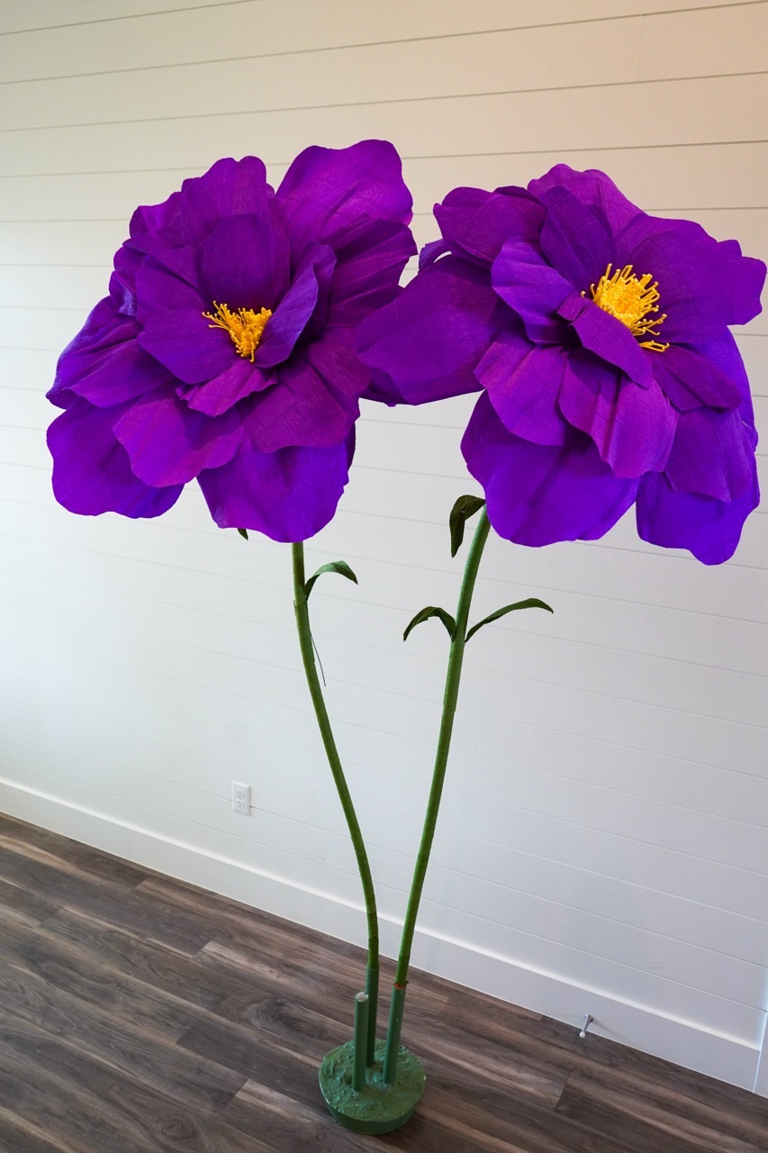 Extra Large Dark Purple Flower | Fables and Flowers