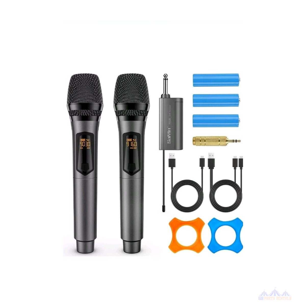 Dual Wireless Microphones - Clear & Reliable Audio | 618 Party Rentals ...
