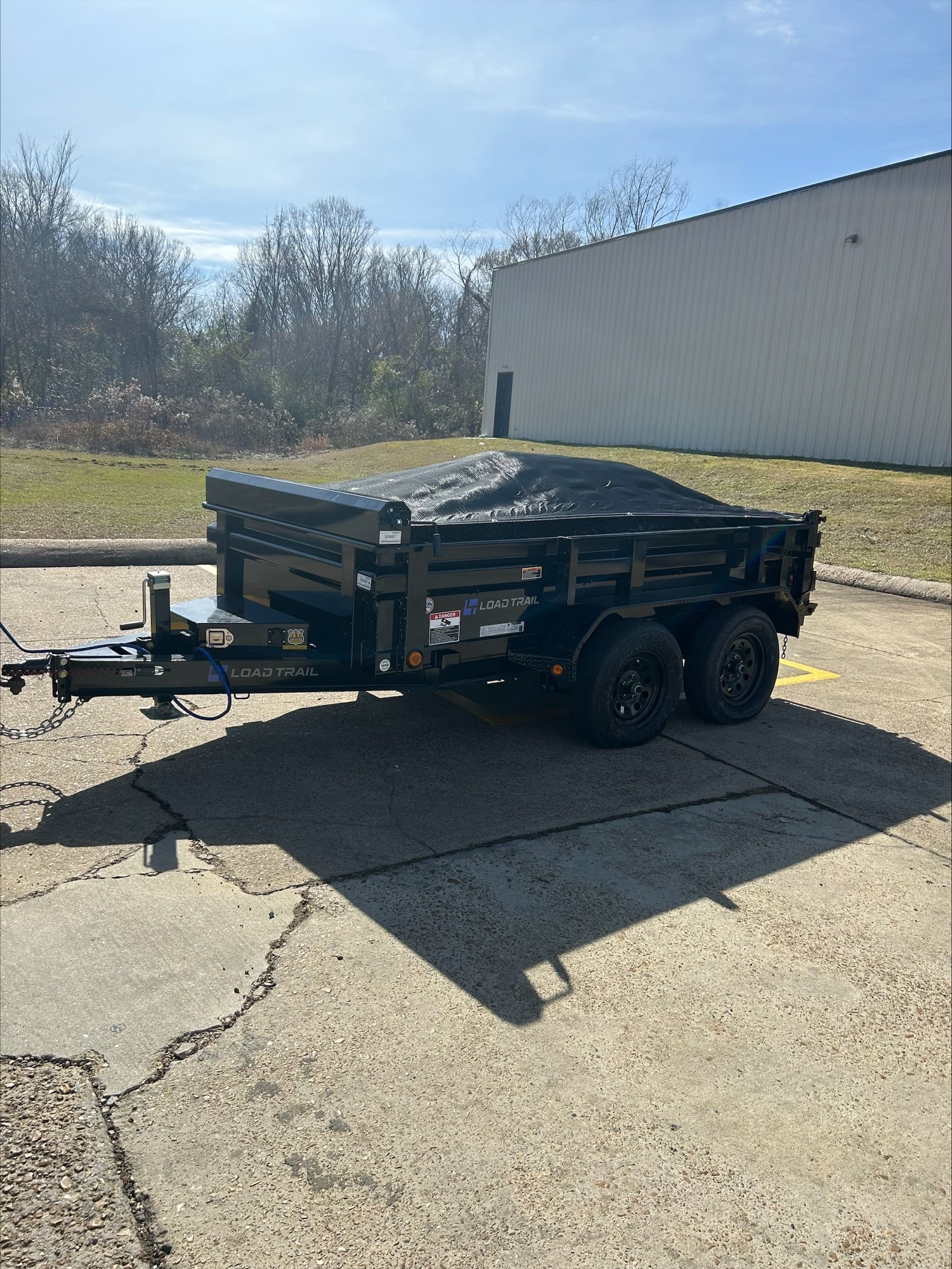 10ft/2 ton Dump Trailer | CCI Rentals