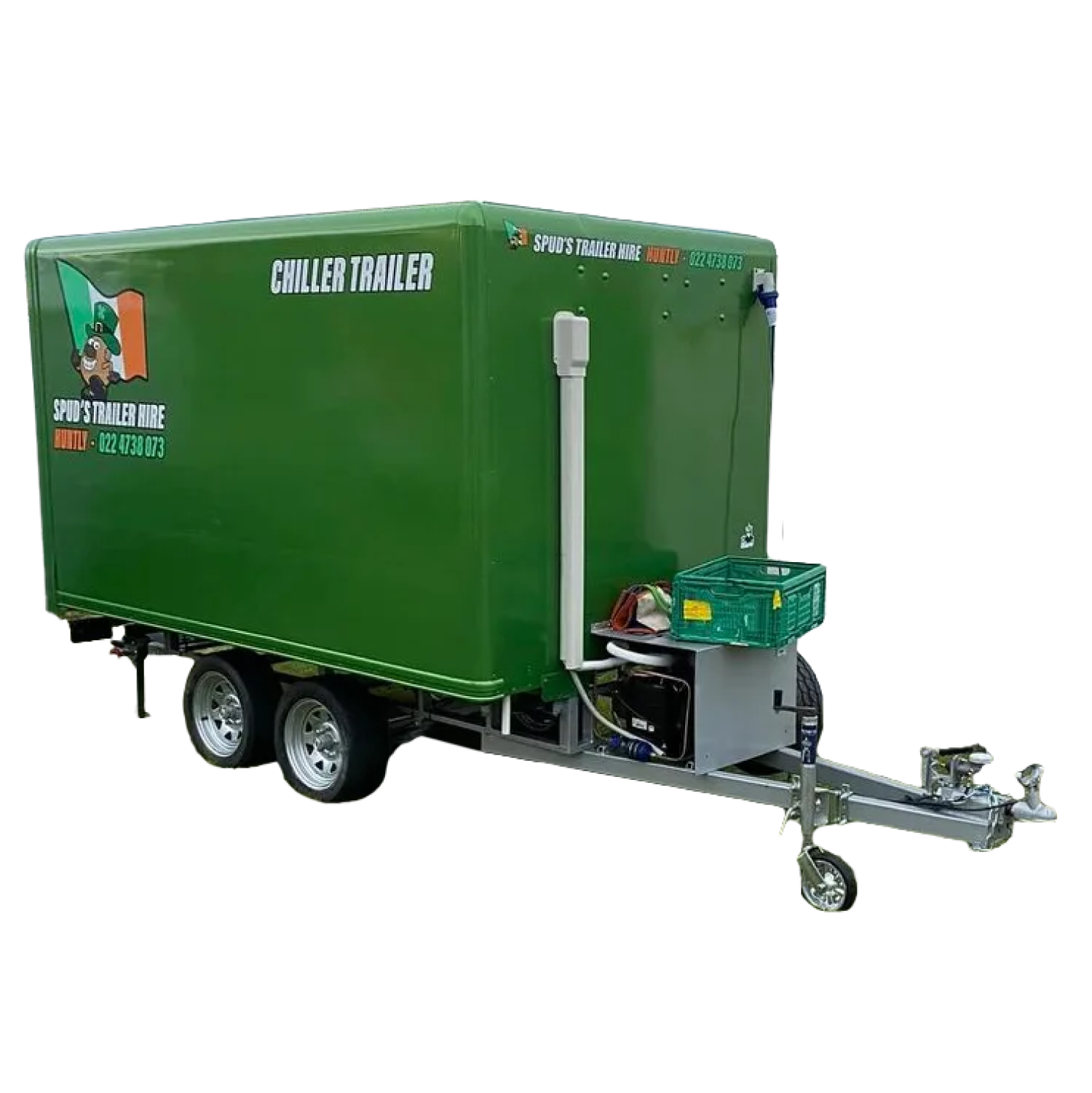 Chiller Trailer for Hire - Huntly, Waikato | Spud's Trailer Hire ...