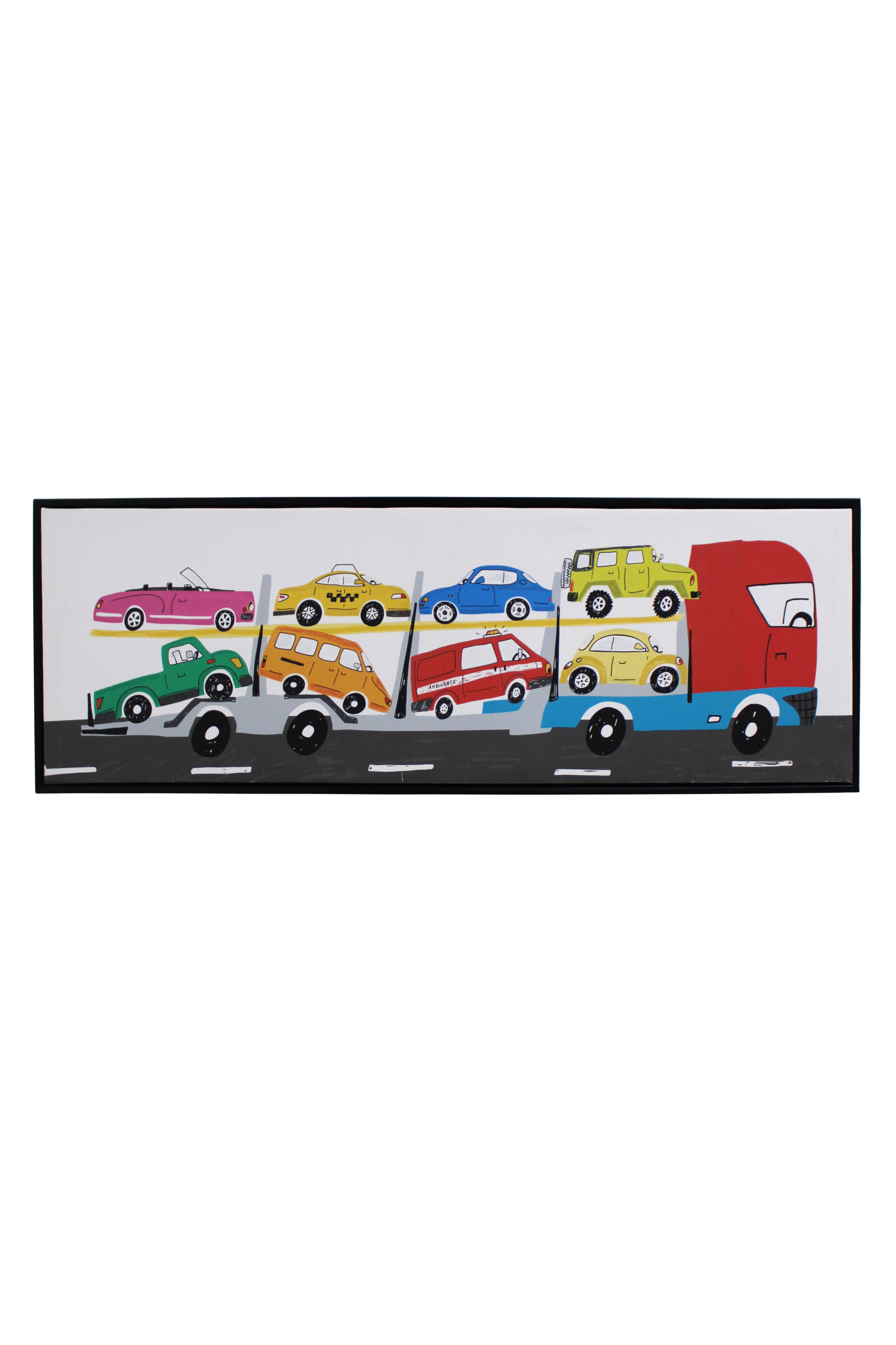 Car Carrier Parade Kids Artwork - KAW478 | SK Furniture Rentals ...