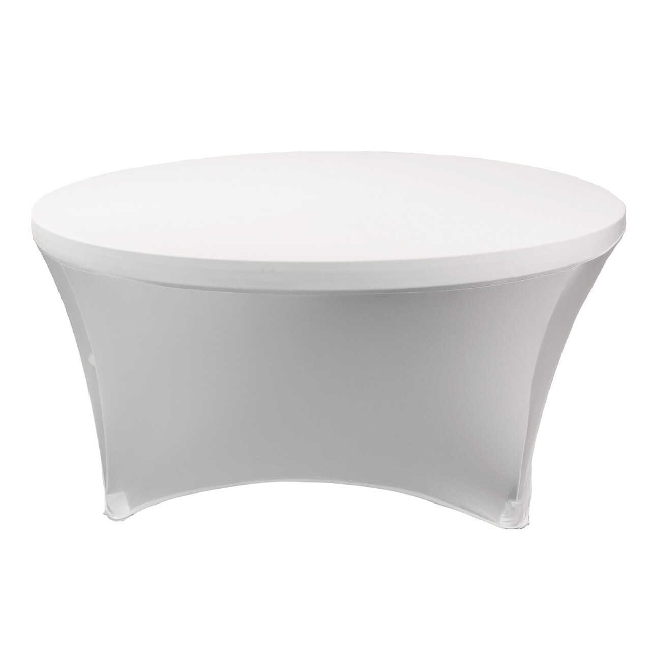 Spandex Round Table Cover | Valencia Party Rentals