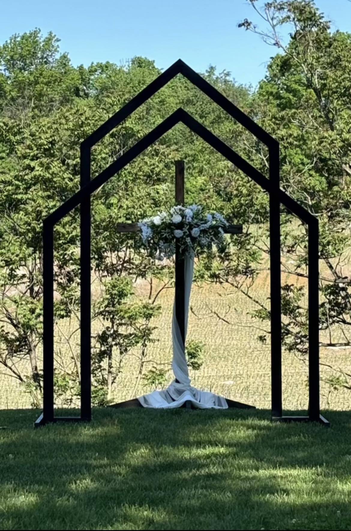 Arch-Double Chapel | Something Borrowed Wedding and Event Rentals WV