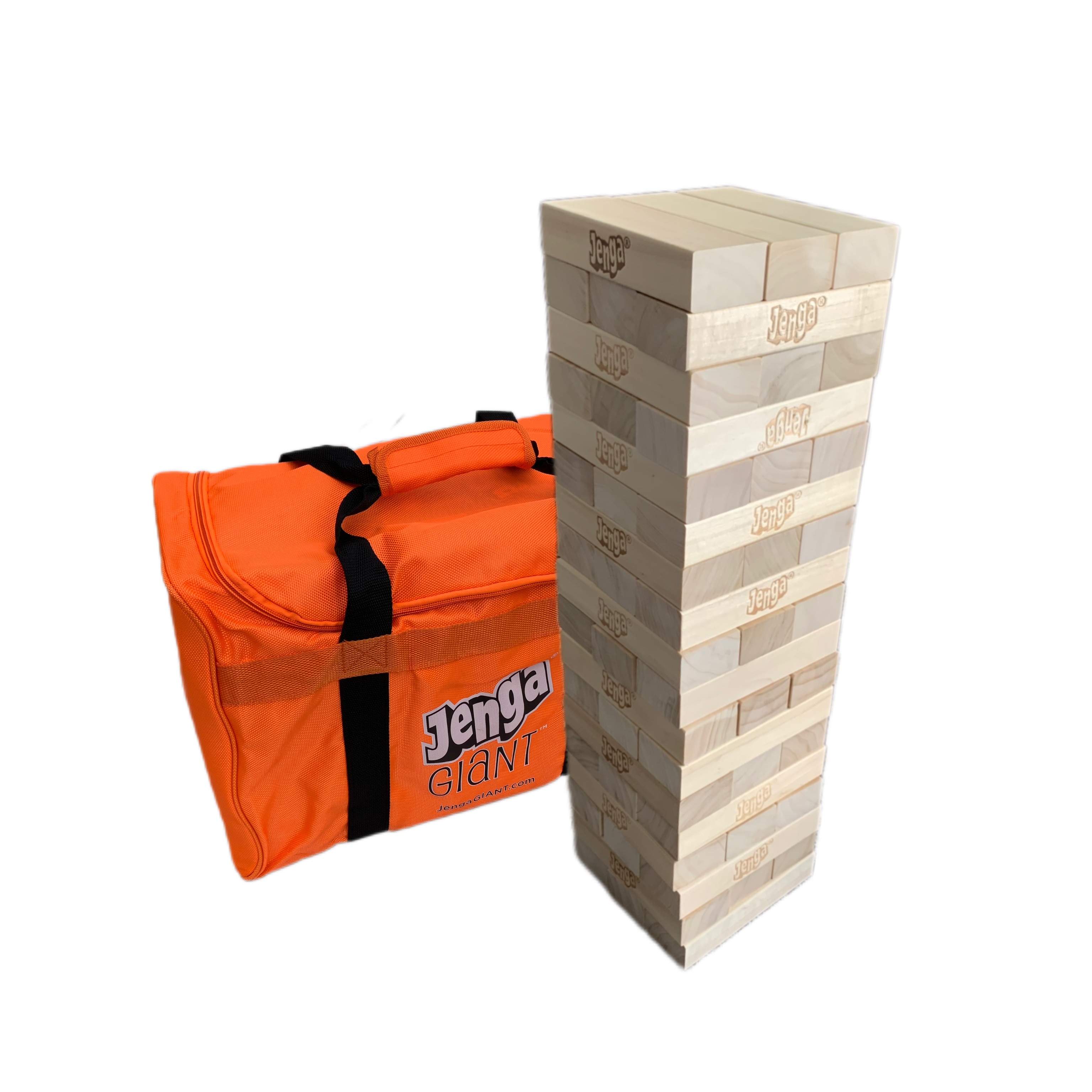 JENGA GIANT JS7 Hardwood Game | Table Chair Tent Party Event Rentals ...