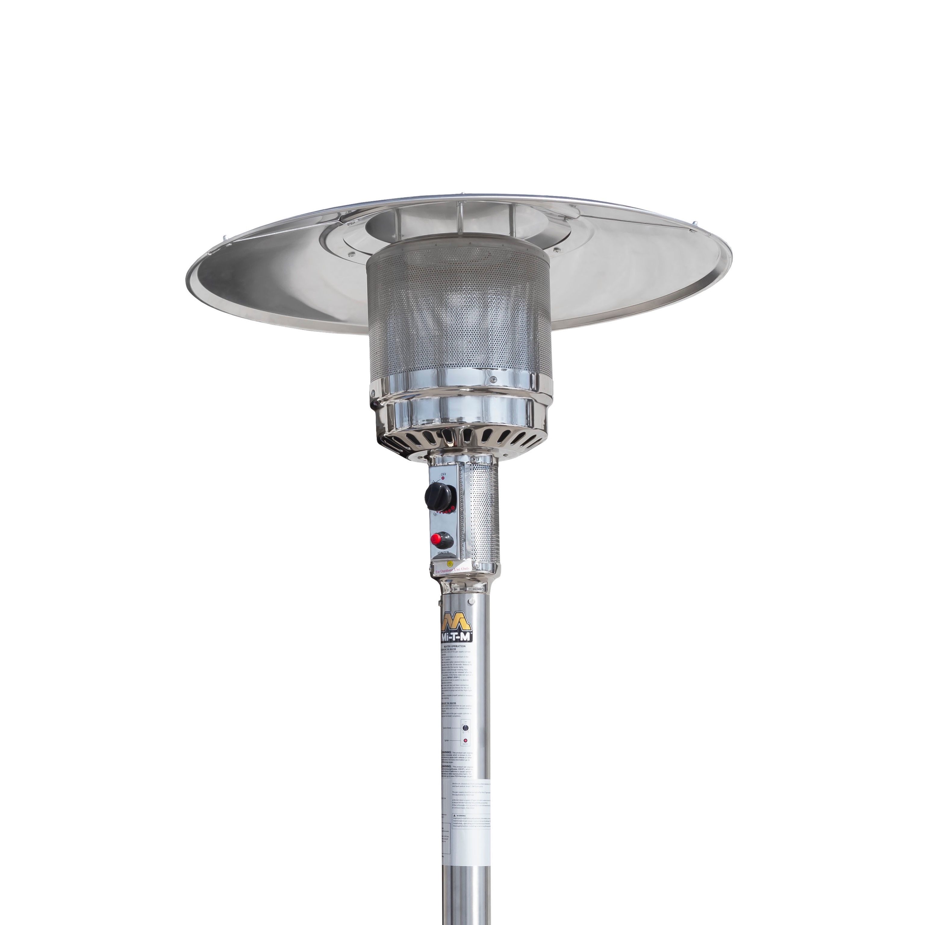 PATIO HEATER - PROPANE OUTDOOR HEATER - STAINLESS STEEL | Table Chair ...