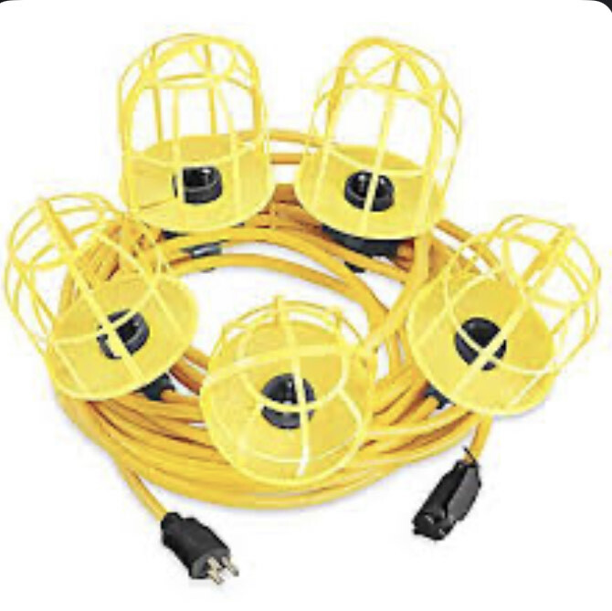 100 Ft String Lights | Pro Works Rentals Inc.