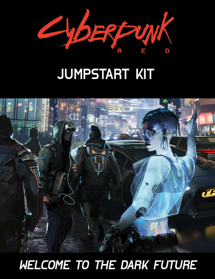 Cyberpunk Red RPG Jumpstart Kit | RPG Rentals by Gamersphere
