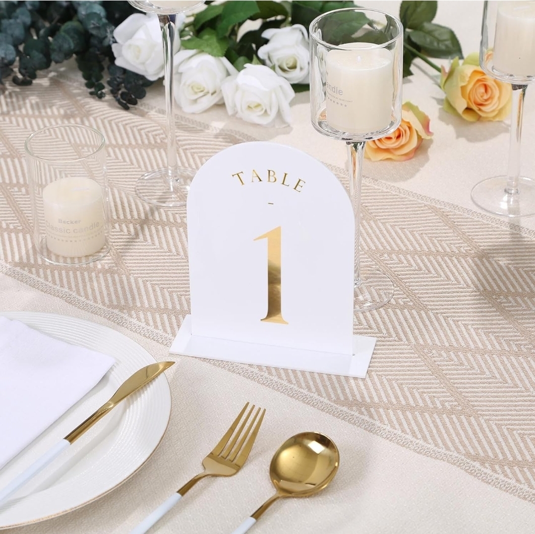 Table Numbers Rental | Everything you need to make your event memorable.