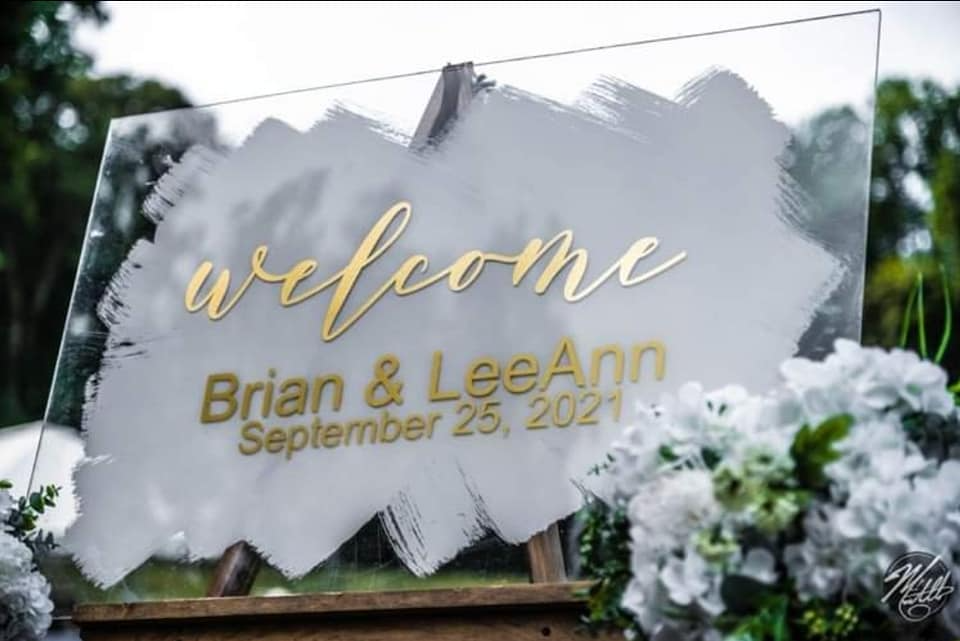 WELCOME SIGN (large): PLEASE CHOOSE ONE | Partydreams Dayton LLC