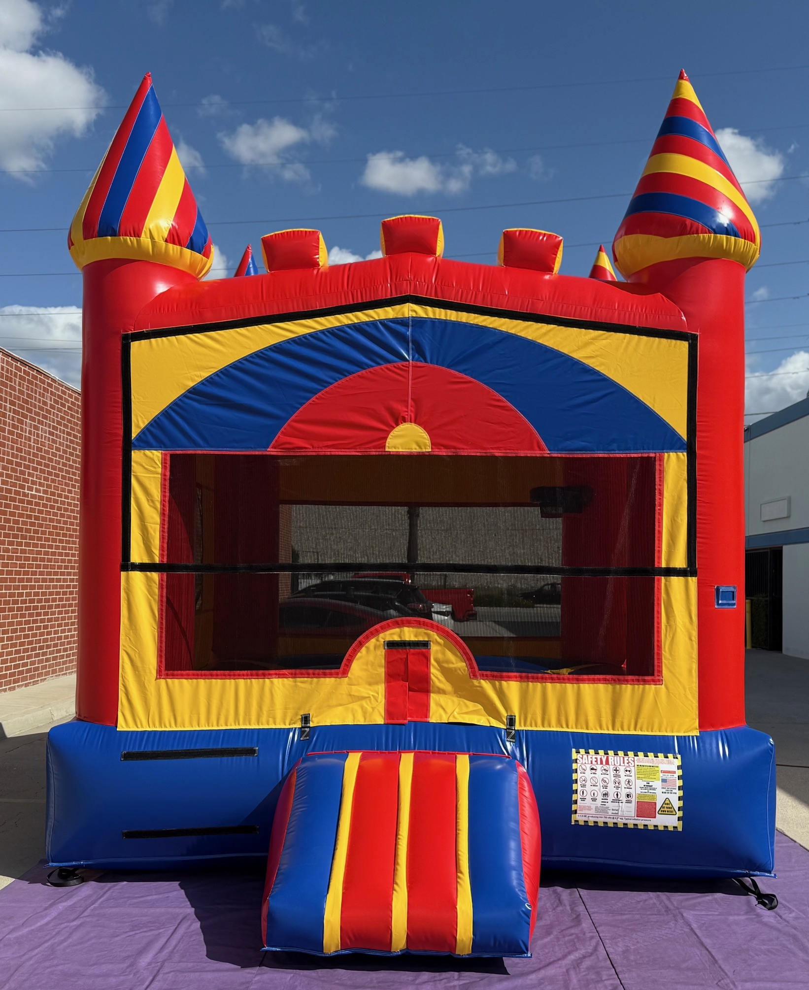 Classic Castle Bounce House 13x13 | Joyful Moments Party Rental LLC
