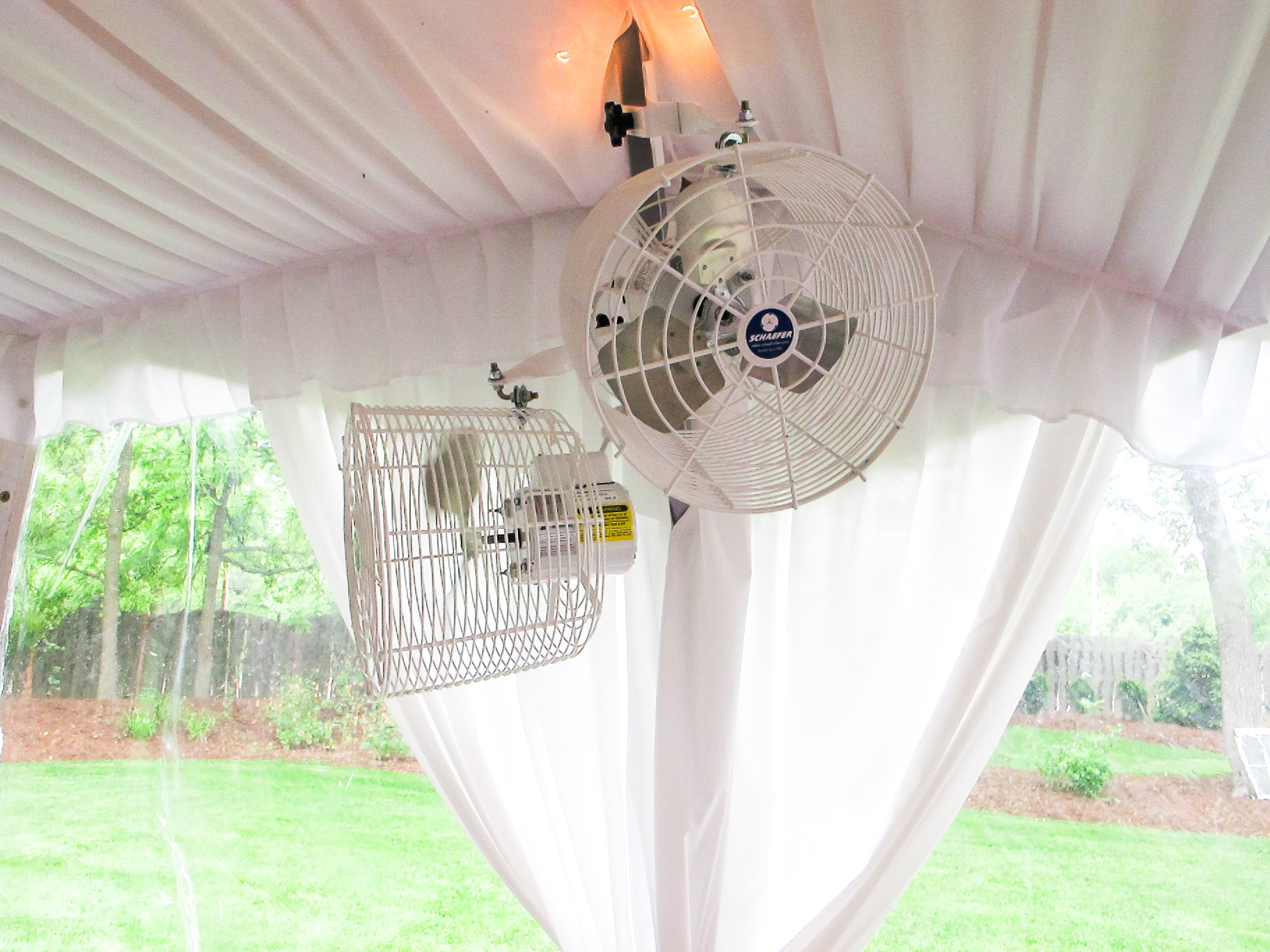 High Peak tent fan | Hands Down Party Rentals, your party tent source