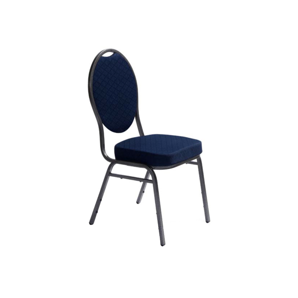 LES Banquet Chair - Blue | Rent Furniture in Qatar - LES - The Rental ...