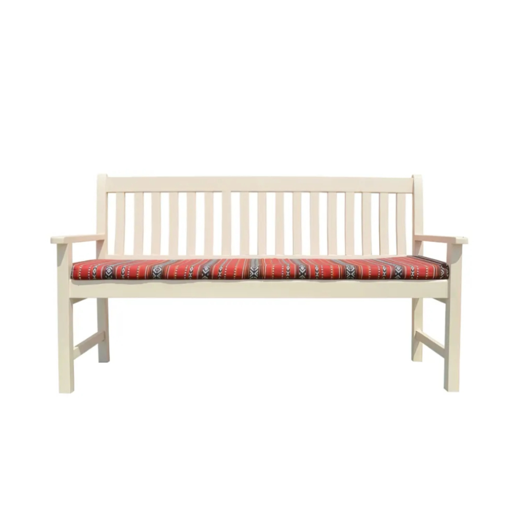 LES Traditional Arabic Bench - Beige - Red Sadu | Rent Furniture in ...