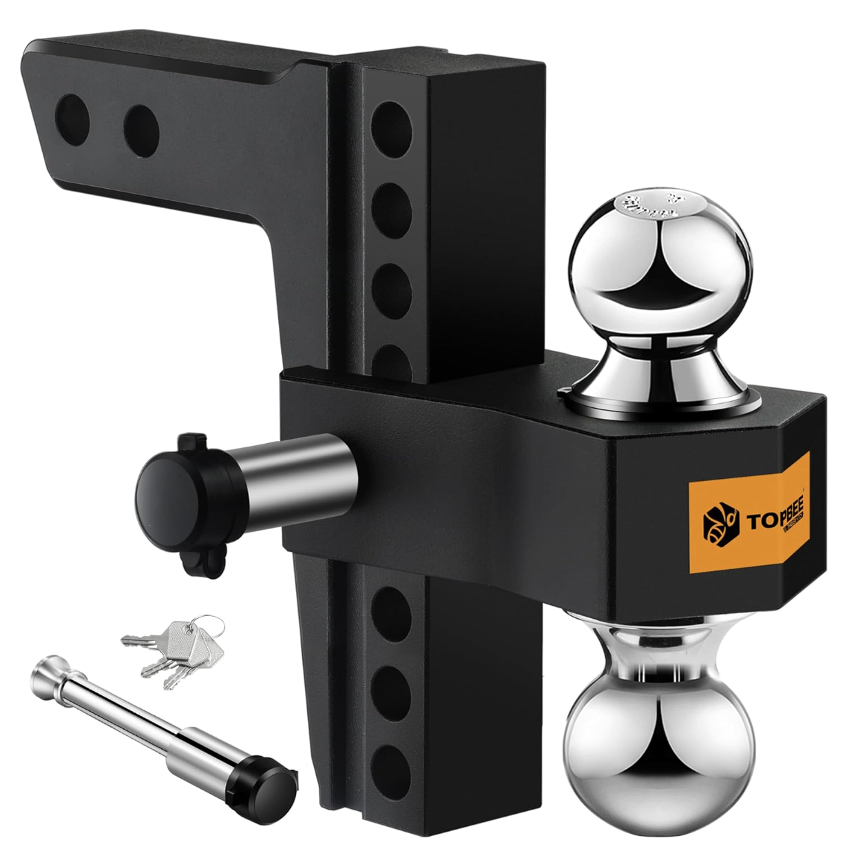 6' Drop/Raise Hitch Receiver | Rent And Pull, LLC.