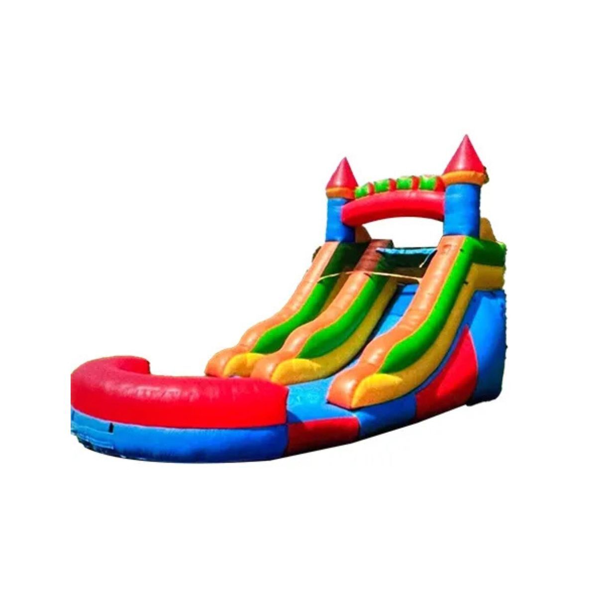 12′ Castle Slide | Party Starters | Bounce House Rentals | Northern Indiana