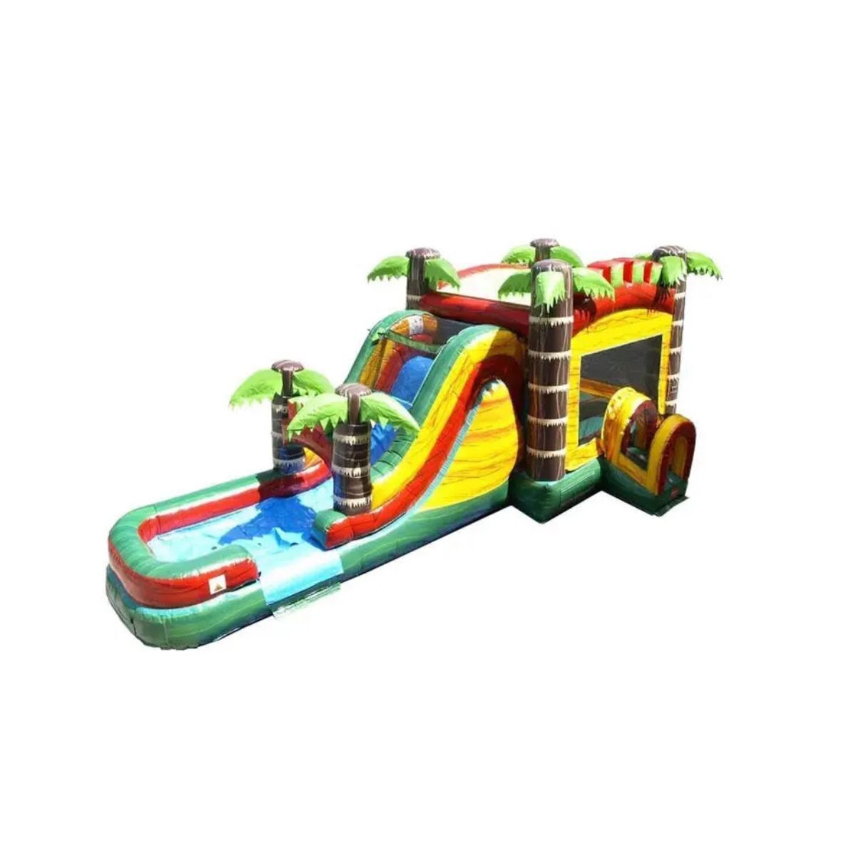 Mega Tiki Tropical Combo | Party Starters | Bounce House Rentals ...