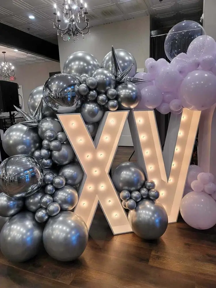 4FT Marquee Letters XV | Tuckers Party Rental West Hartford Connecticut